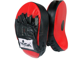 NYDA Curved Focus Pads (pair) - RHSports Catalogue