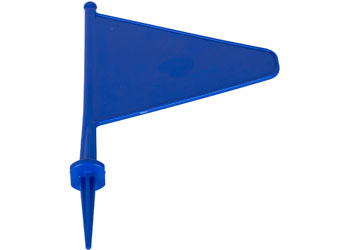 PVC Marker Flag - Blue - RHSports Catalogue