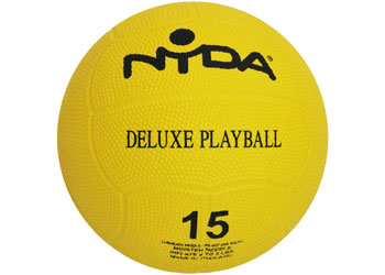 NYDA Deluxe Playball 15cm - Yellow - RHSports Catalogue