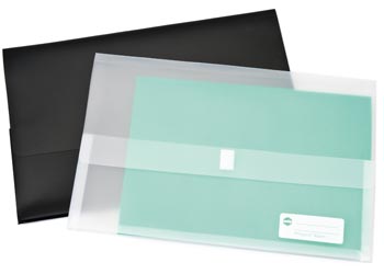 Clear Polypick Document Wallet - MTA Catalogue