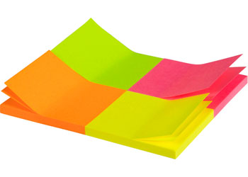 Sticky Notes Brilliant Mini 40x50m Astd Col – PK 4 - MTA Catalogue