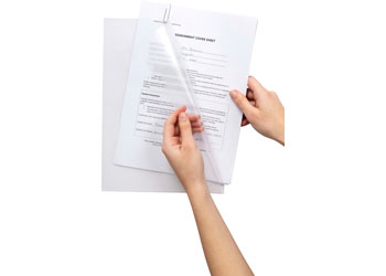 Marbig A4 Letter File Poly Clear - MTA Catalogue