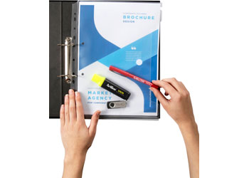 Marbig Binder Wallet Sheet Protectors A4 Clear - MTA Catalogue