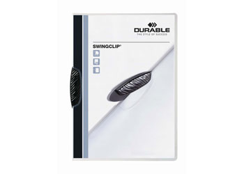Durable Swingclip Doc File A4 30sht Black - MTA Catalogue