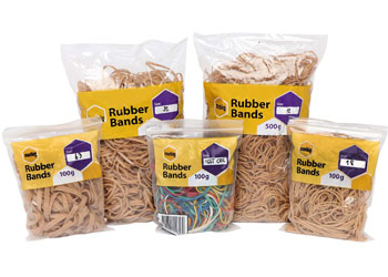 Marbig Rubber Bands No.12 100gm Ziplock - MTA Catalogue