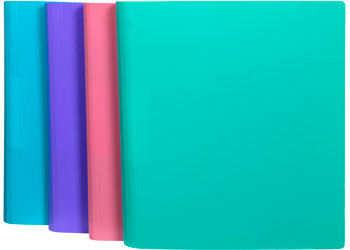 Marbig Soft Cover 2D A4 Ring Binder 25mm Astd Col - MTA Catalogue