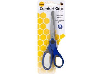 Marbig Comfort Grip Scissors 182mm Blue - MTA Catalogue