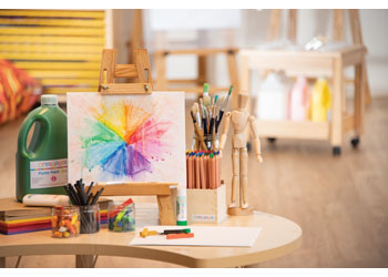 Creatistics Table Top Eiffel Easel with 2x Whiteboards - MTA Catalogue