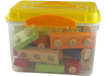 Natural Wooden Blocks – 35 pieces - MTA Catalogue