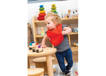 Large Waterproof Bib – Red - MTA Catalogue