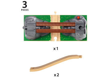 BRIO – Collapsing Bridge, 3 pieces - MTA Catalogue