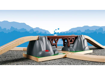 BRIO – Collapsing Bridge, 3 pieces - MTA Catalogue