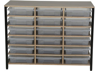 BAUSPACES – Tote Tray Storage Unit with Trays - MTA Catalogue