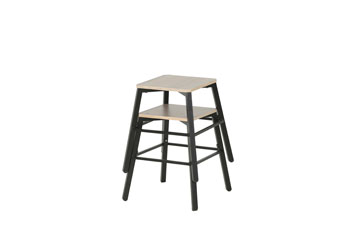 BAUSPACES – Stackable Stool – 45cm - MTA Catalogue