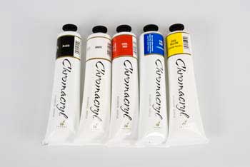 Chromacryl Student Acrylic Paint – Set of 5 - MTA Catalogue