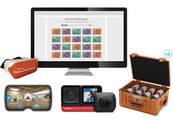 ClassVR Virtual Reality Class Kit – incl 16 Headsets & 360 Degree ...