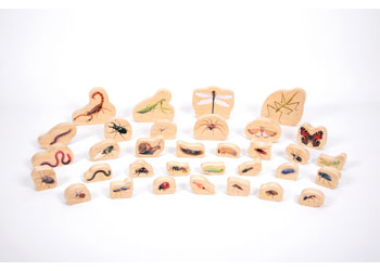 Wooden Mini Beast Blocks - MTA Catalogue