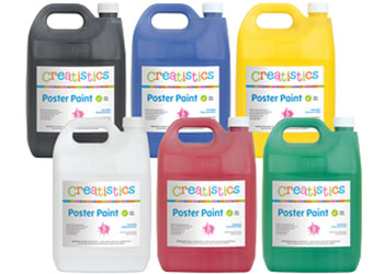 Creatistics Poster Paint 5L – Kit of 6 - MTA Catalogue