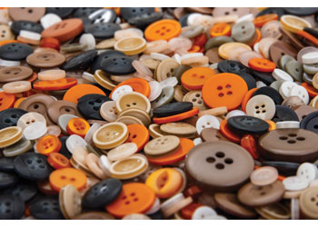 Assorted Buttons, Natural – 600g - MTA Catalogue
