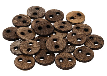 Natural Coconut Buttons – Pack of 100 - MTA Catalogue