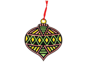 Velvet Christmas Ornaments – Pack of 10 - MTA Catalogue