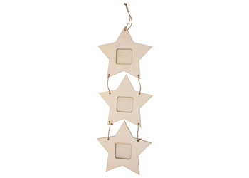Wooden Star Photo Frames – Pack of 10 - MTA Catalogue
