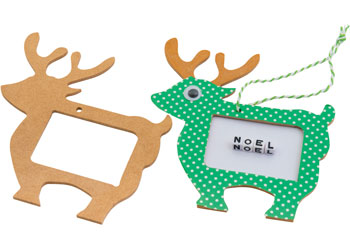 Reindeer Frame Ornaments – Pack of 10 - MTA Catalogue