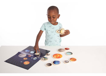 Wooden Solar System Discs – Set of 11 - MTA Catalogue