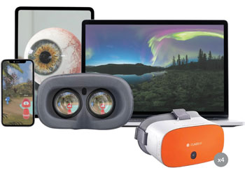 ClassVR Headsets and 1 yr Software – Set of 4 - MTA Catalogue