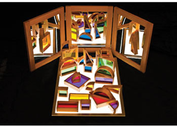 MTA Spaces – Light Panel Mirror and Blocks Super Set - MTA Catalogue