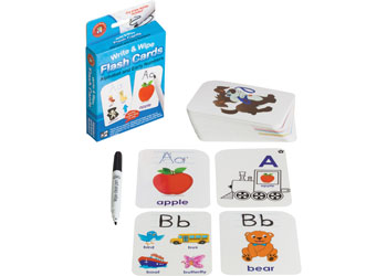 Write & Wipe Flash Cards – Alphabet & Early Number - MTA Catalogue