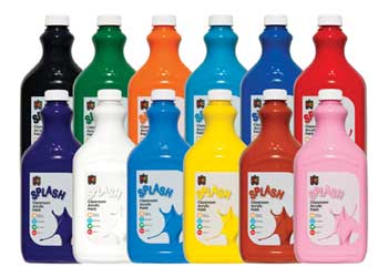 Classroom Splash Acrylic Paint 2L x 12 - MTA Catalogue