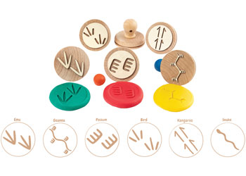 Indigenous Animal Track Stamps – Set of 6 - MTA Catalogue