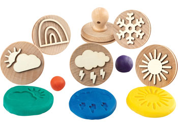 Weather Wooden Stamps – Set of 6 - MTA Catalogue