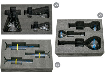 Storage Sets Complete Kit with Conical Flasks, Volumetric Flasks ...