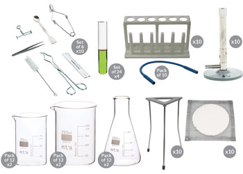 Metalware & Glassware Lab Essentials Kit – Natural Gas - MTA Catalogue
