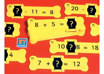 Number Crunchers To 20 – 21x6cm – Set of 100 - MTA Catalogue