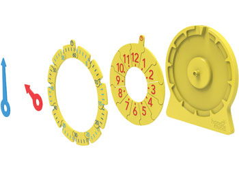 Magnetic Demo Clocks Incl Clock Number Line - MTA Catalogue