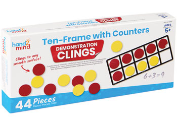 Clingy Wall Ten Frames Set - MTA Catalogue