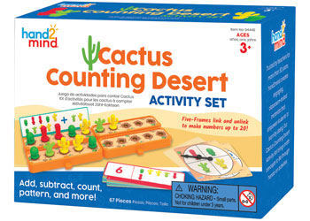 Colourful Cactus Counting Activity Set - MTA Catalogue