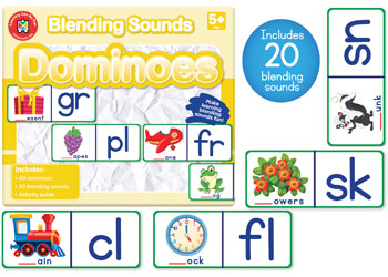 Blending Consonant Dominoes - MTA Catalogue