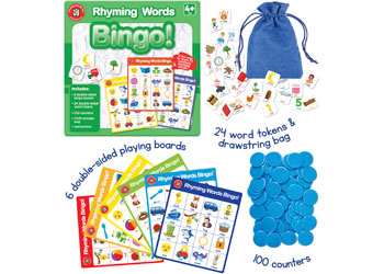 Rhyming Words Bingo - MTA Catalogue