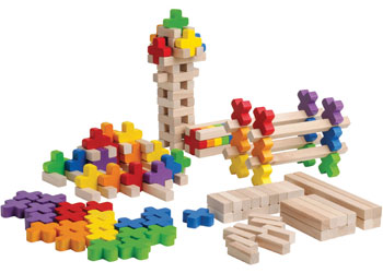 Log Building Blocks – 150 pieces - MTA Catalogue
