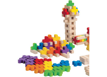 Log Building Blocks – 150 pieces - MTA Catalogue