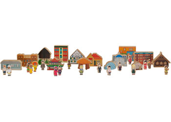 Multicultural Block Play Set – 33 pieces - MTA Catalogue