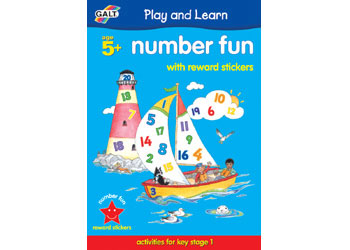 Galt – Number Fun Sticker Reward Book - MTA Catalogue