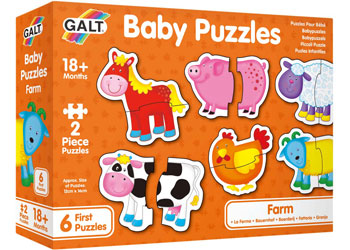 Galt – Toddler Puzzles Set of 3 - MTA Catalogue