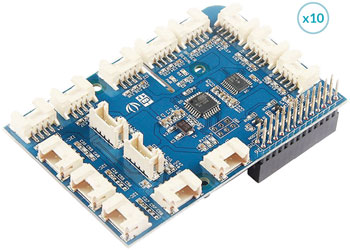 GrovePi+ – Grove Shield for Raspberry Pi – Set of 10 - MTA Catalogue