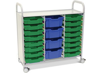 Gratnells – Callero Storage Unit – 16 Shallow & 4 Deep Trays – Solid ...