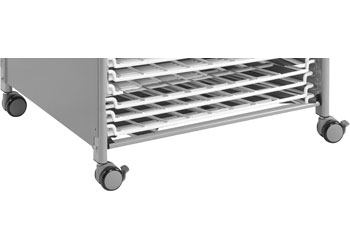 Gratnells Callero – Silver Art Trolley with Drying Rack - MTA Catalogue